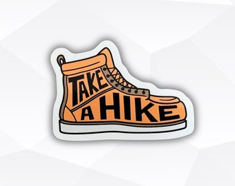 Wild Life Sticker Pack PNG, Take a Hike, Big Foot Hiking Sticker ...