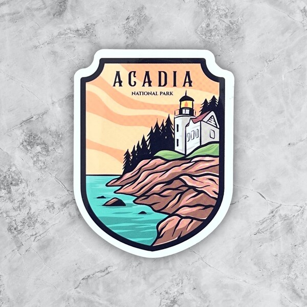 Acadia National Park Sign - Etsy