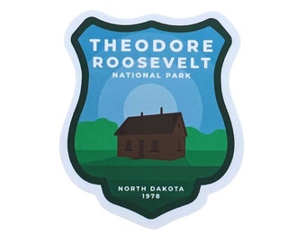 Theodore Roosevelt National Park Stickers - Etsy