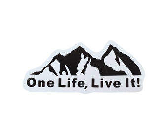 ONE LIFE,LIVE It Sticker Svg Vector - Etsy
