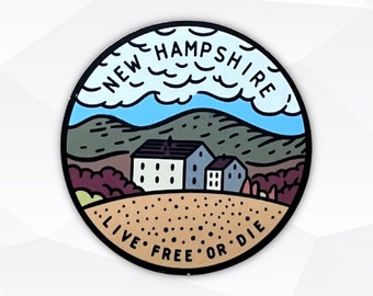 White Mountain National Forest Decal Sticker 3.75 New Hampshire Sign - Etsy