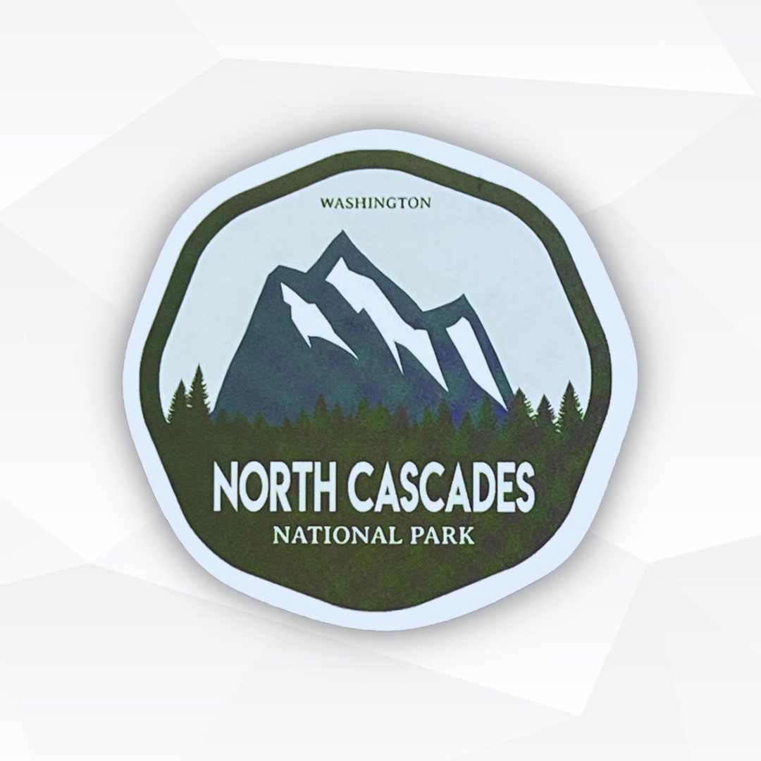 North Cascades Sticker - Etsy