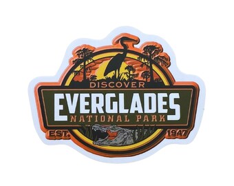 The Everglades National Park Decal - Etsy