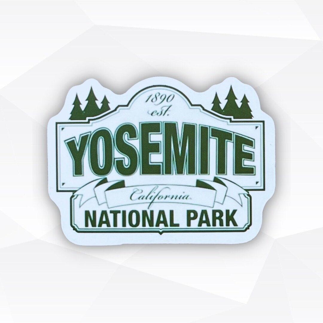 Yosemite Sticker - Etsy