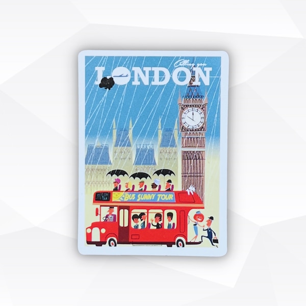 London Stickers - Etsy