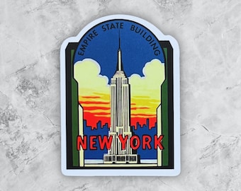 King Kong Empire State Building Sticker - Etsy
