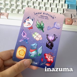 Genshin Impact Region Sticker Sheets, Hoyoverse Gaming Stickers, Kawaii ...