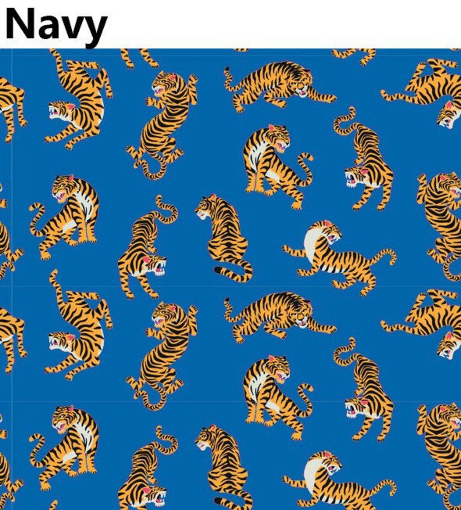 Round Wooden Side Table With Drawer. Tiger Print in 6 Colours - Etsy