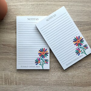 Notitas Spanish Affirmations Notepad, Echale Ganas Mija,notas, Latinx ...