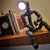 Industrial Steampunk Design Sitting Pipeman Table Lamp for Home ...