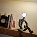 Industrial Steampunk Design Sitting Pipeman Table Lamp for Home ...