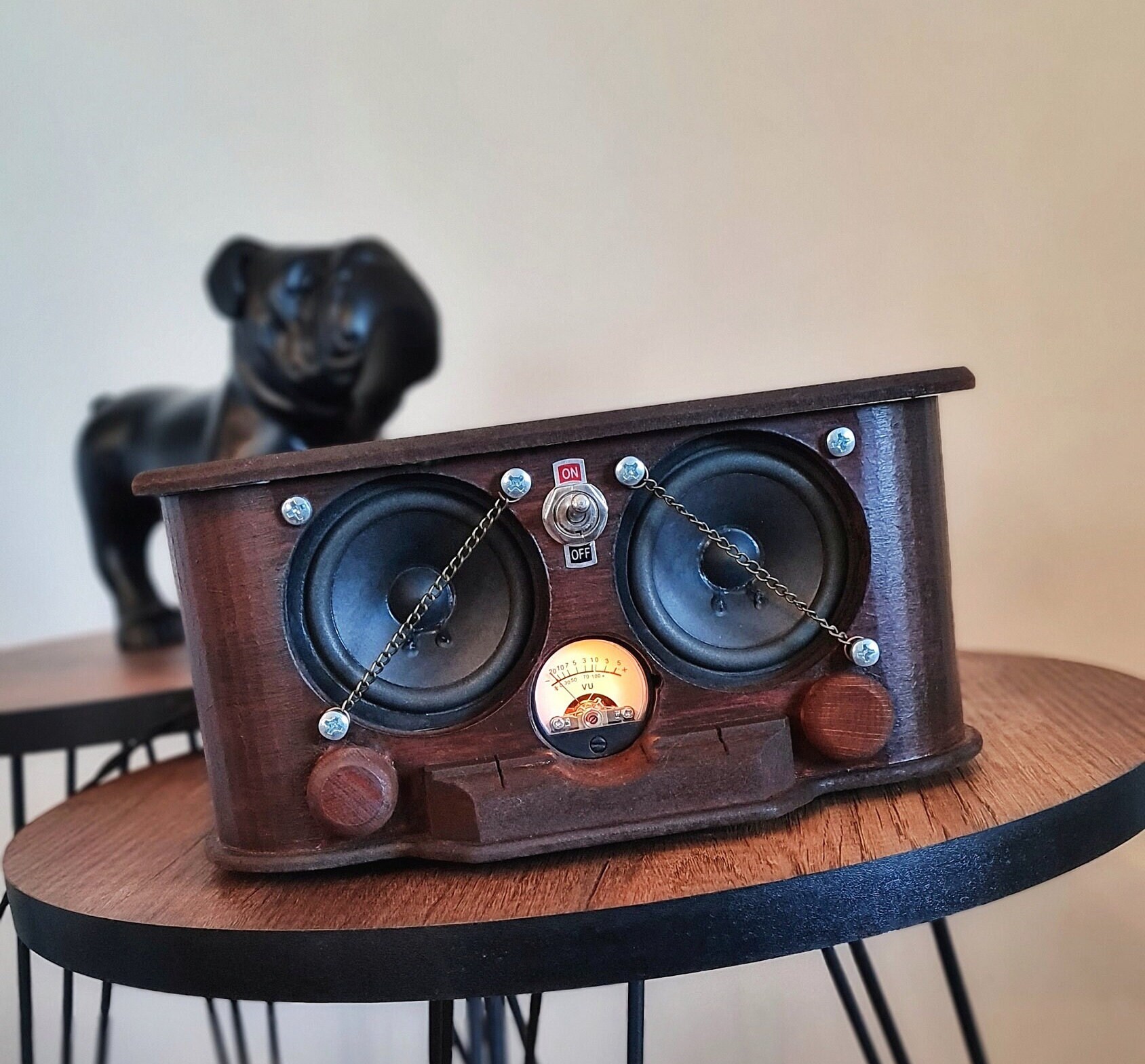 Steampunk Vintage Radio Look Bluetooth Speaker - Etsy