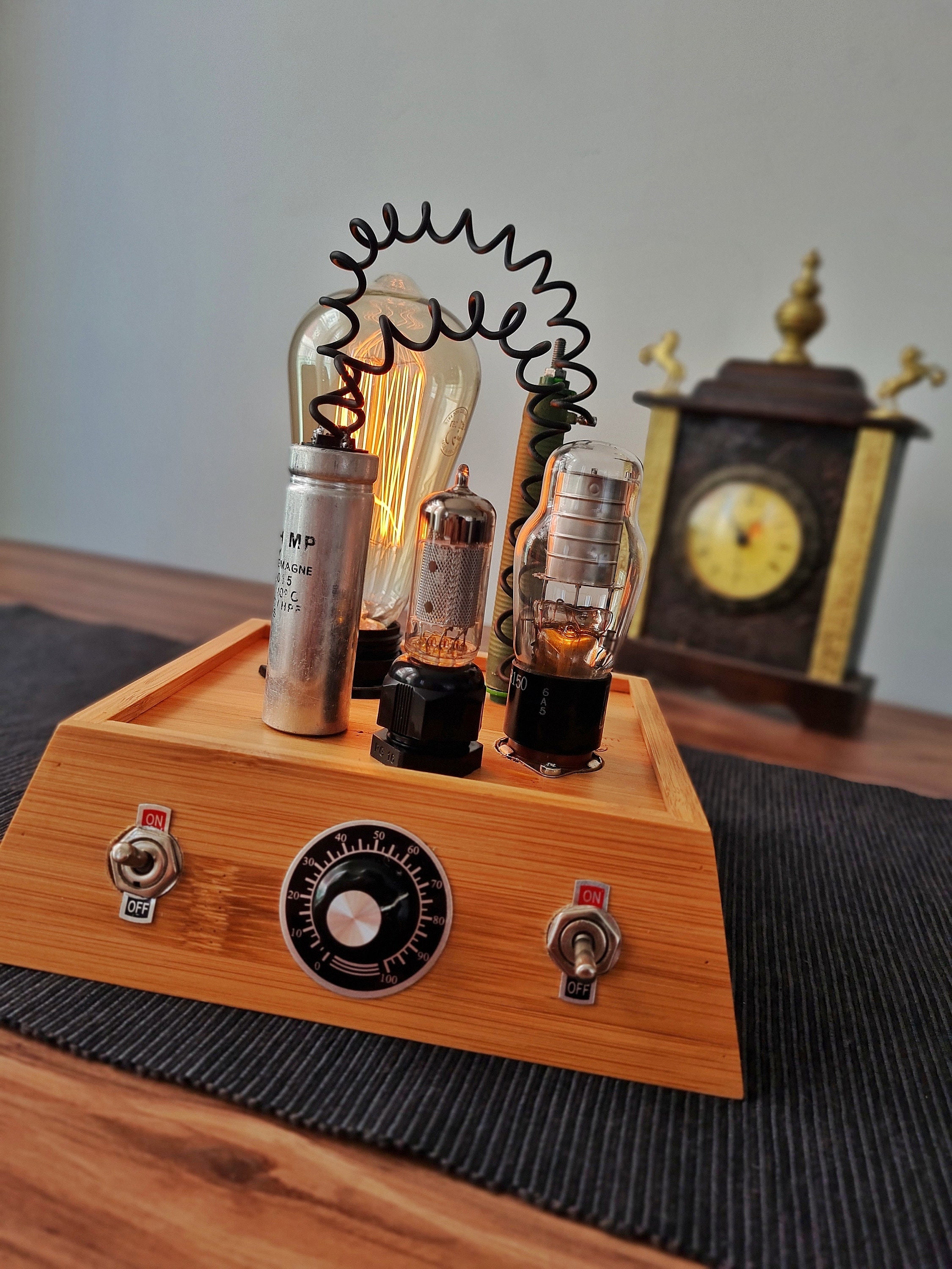 Vintage Steampunk Style Old Electronics Parts Triode Vacuum - Etsy