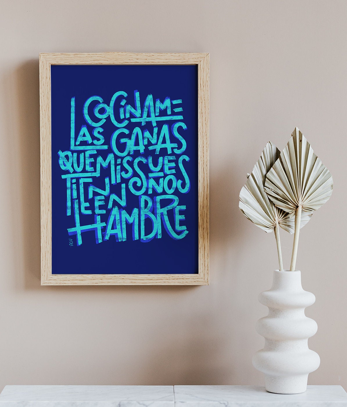 Printable, Instant Download Residente Quote Cook Me the Desire That My ...