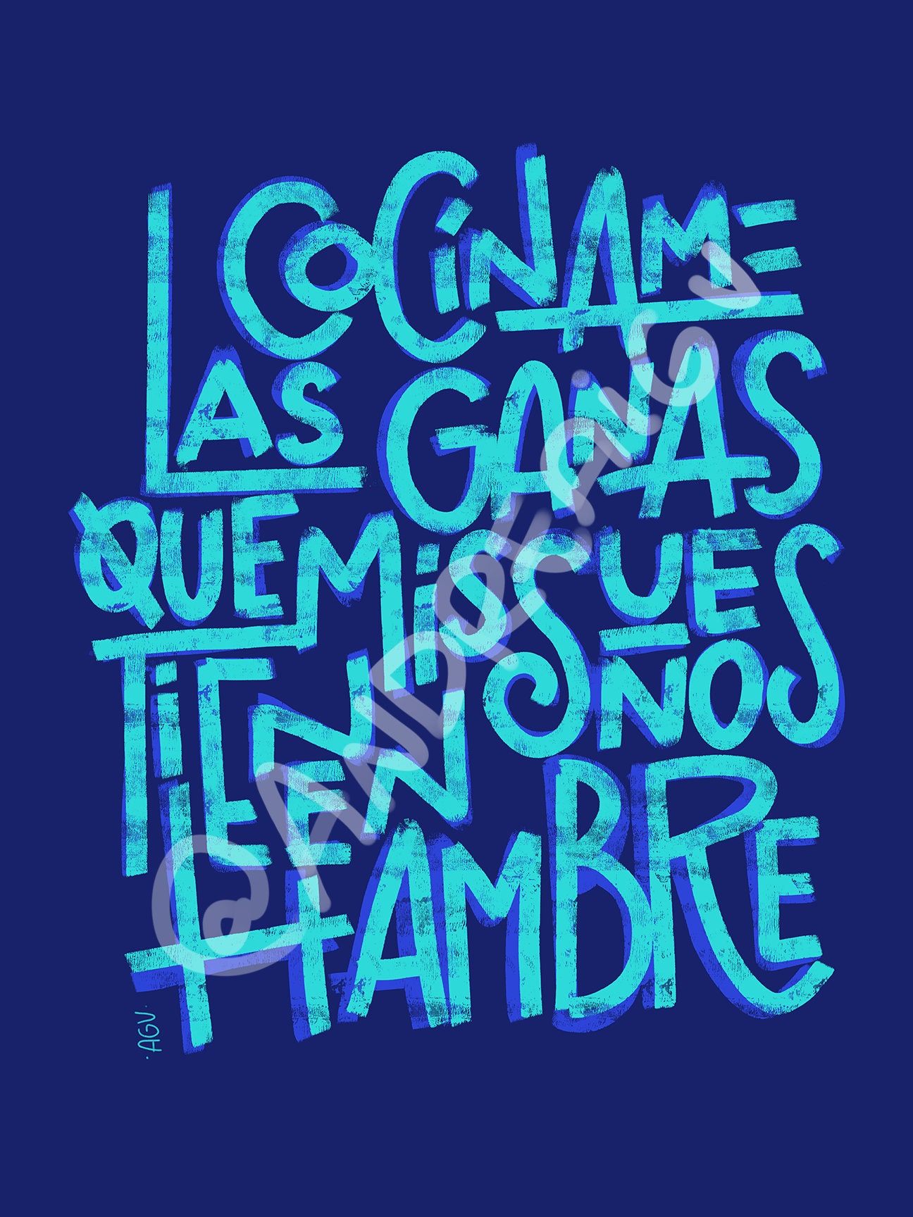 Printable, Instant Download Residente Quote Cook Me the Desire That My ...