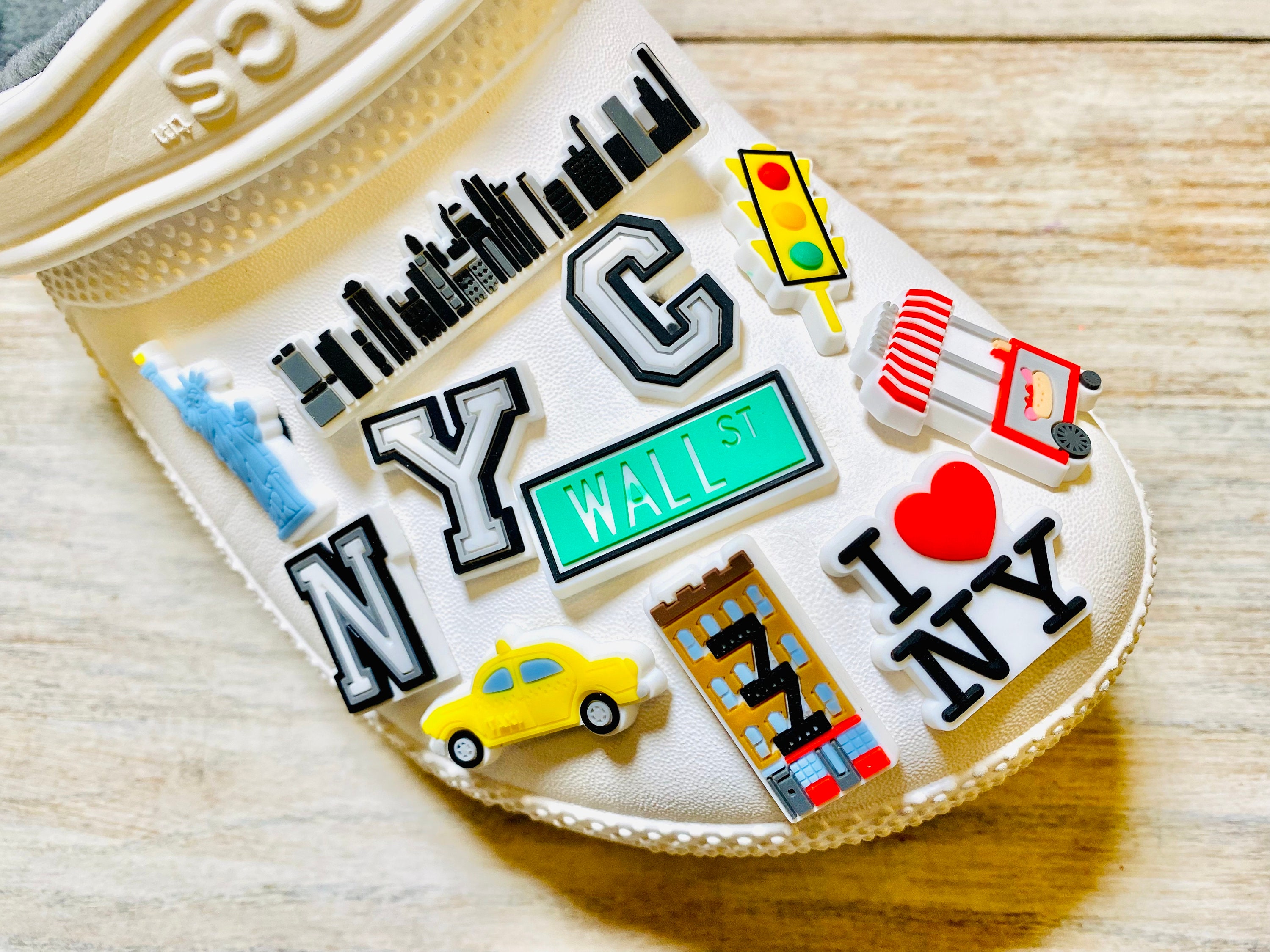 Shoe Charms | New York City Set | 11 Piece Set | 1 Piece Option - Etsy