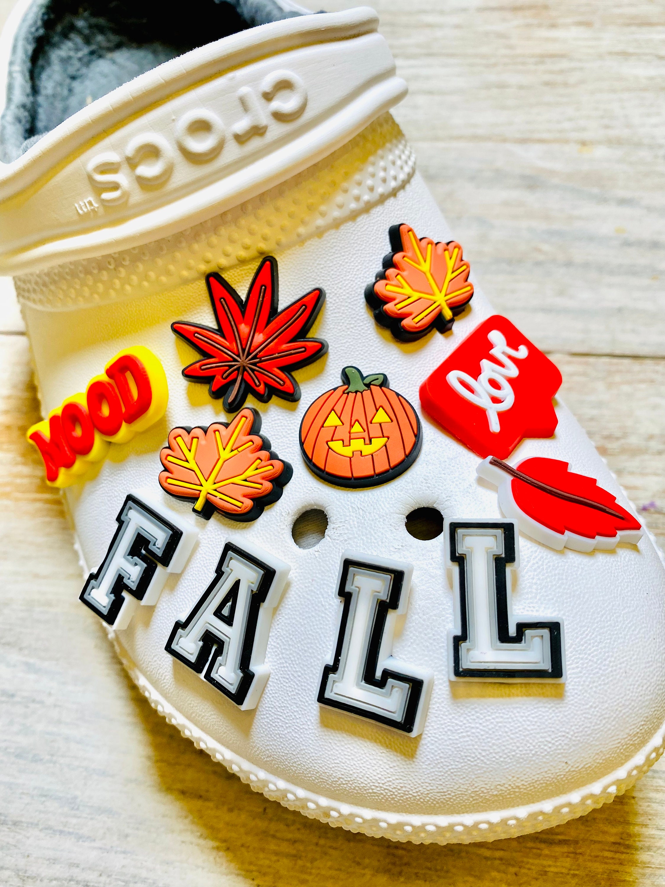 Shoe Charms Fall Set 11 Piece Set - Etsy