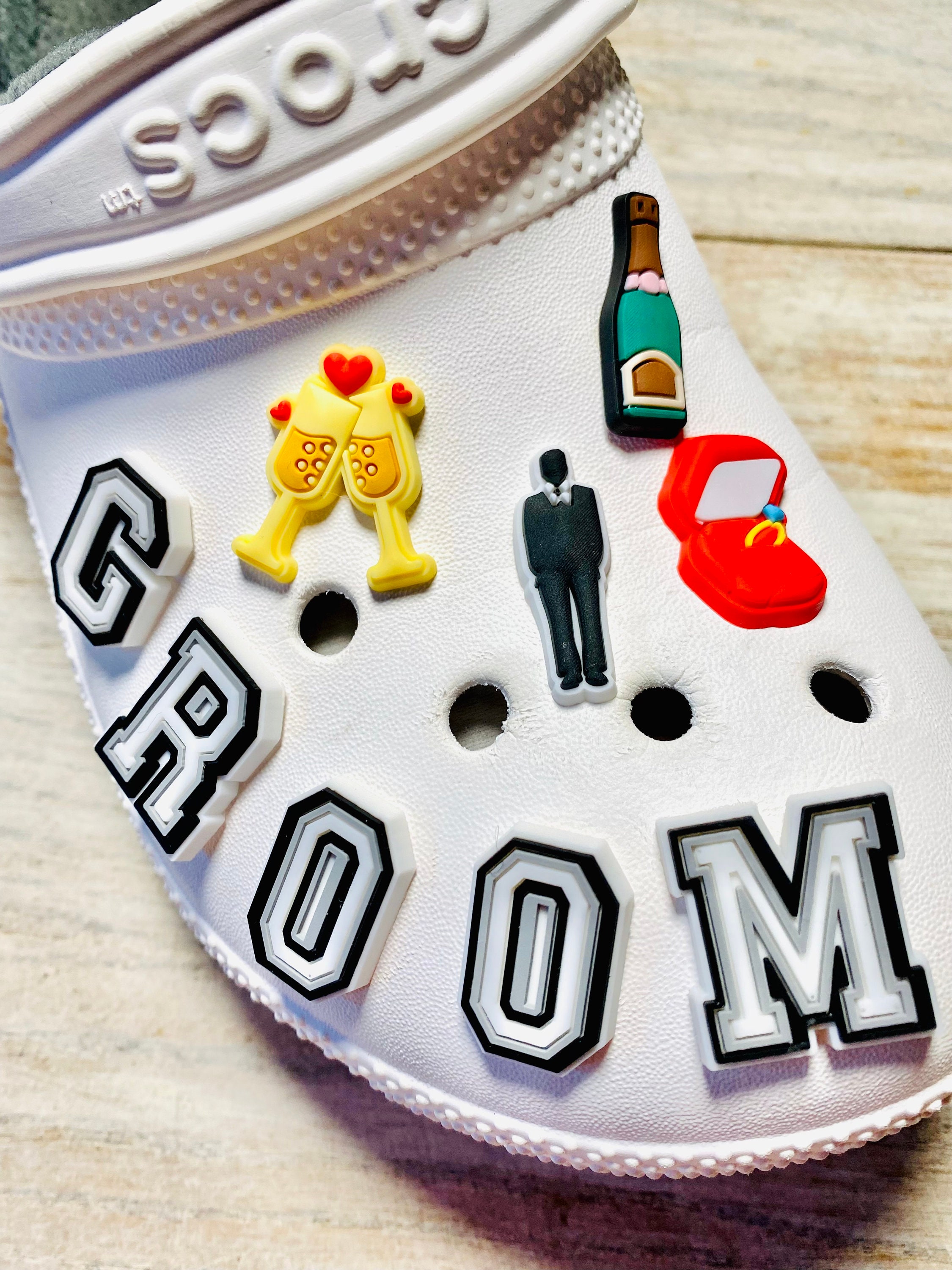 Shoe Charms Bride Set 7 Piece - Etsy