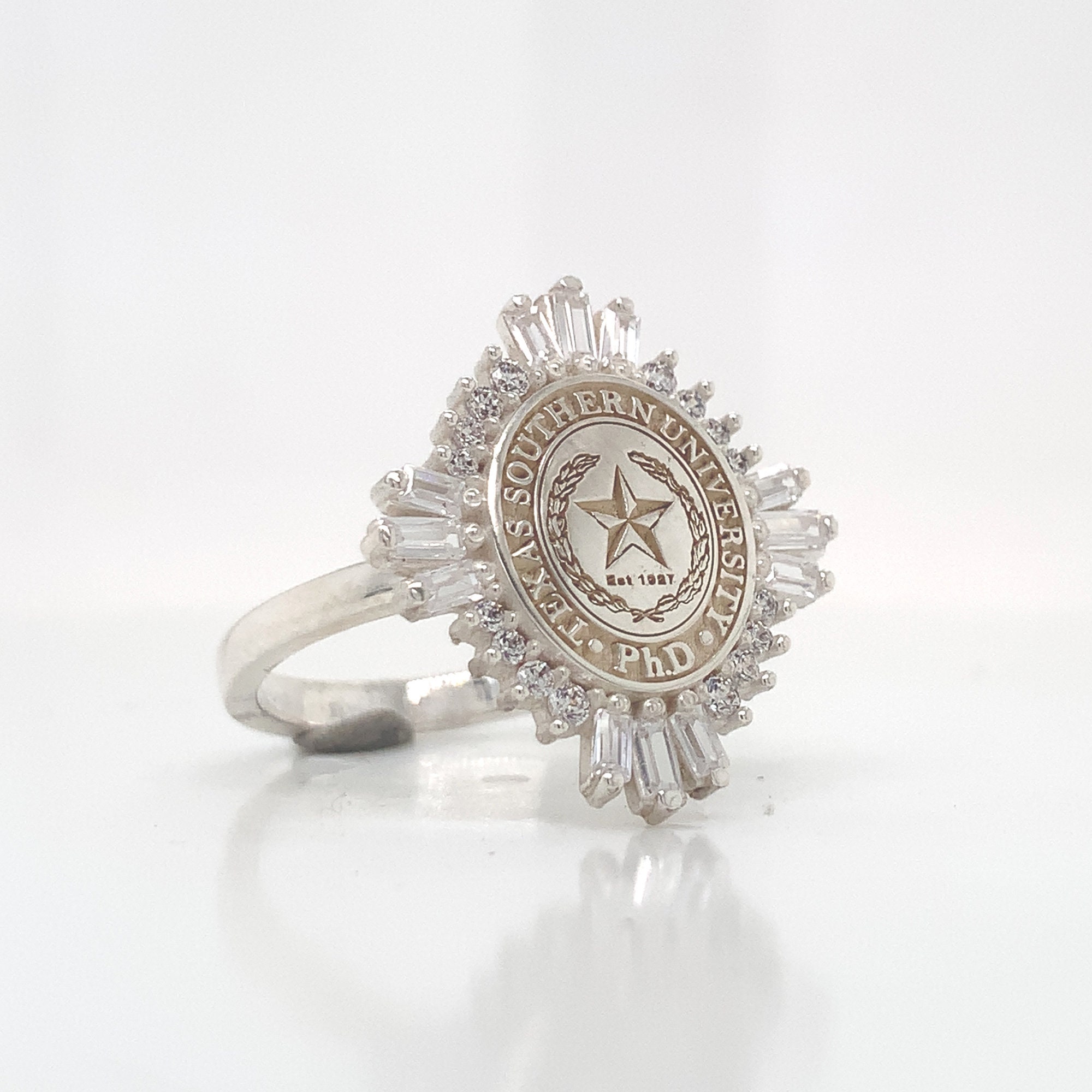 Personalized Ring University Ring College Ring Signet Ring - Etsy