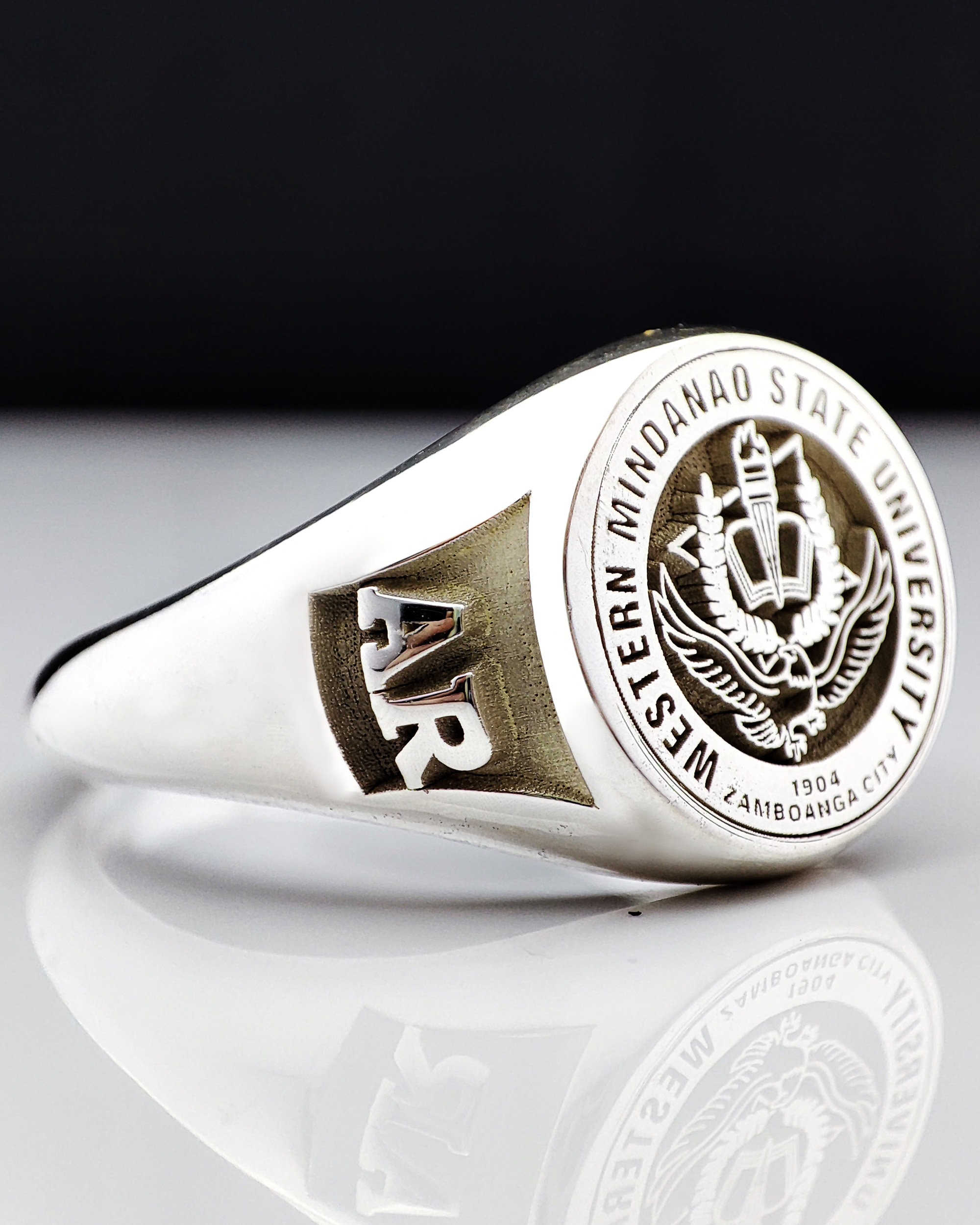 University Ring Personalized Ring Class Ring Family Ring - Etsy