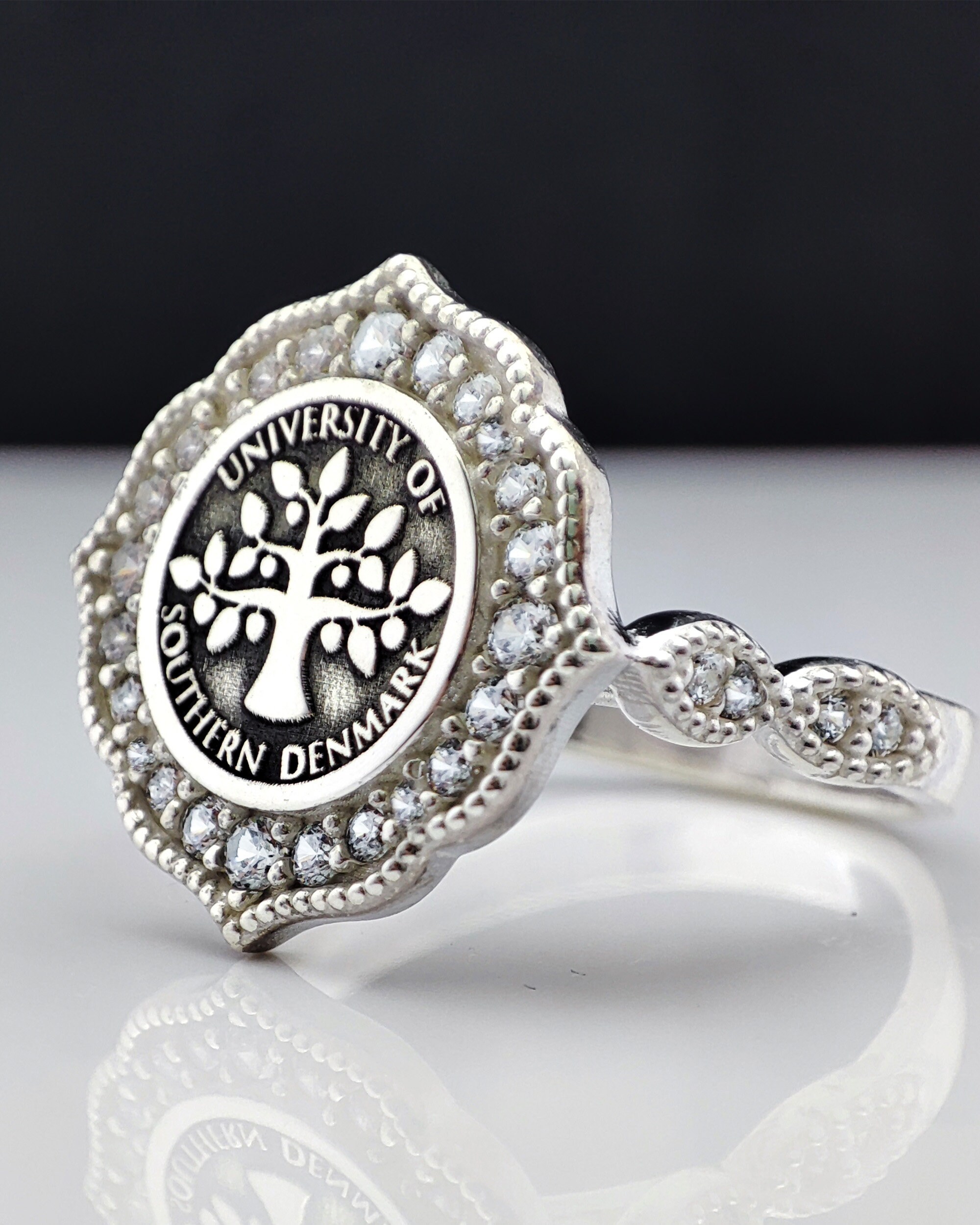 College Ring, University Ring , Graduation Gift , Graduation Ring ...