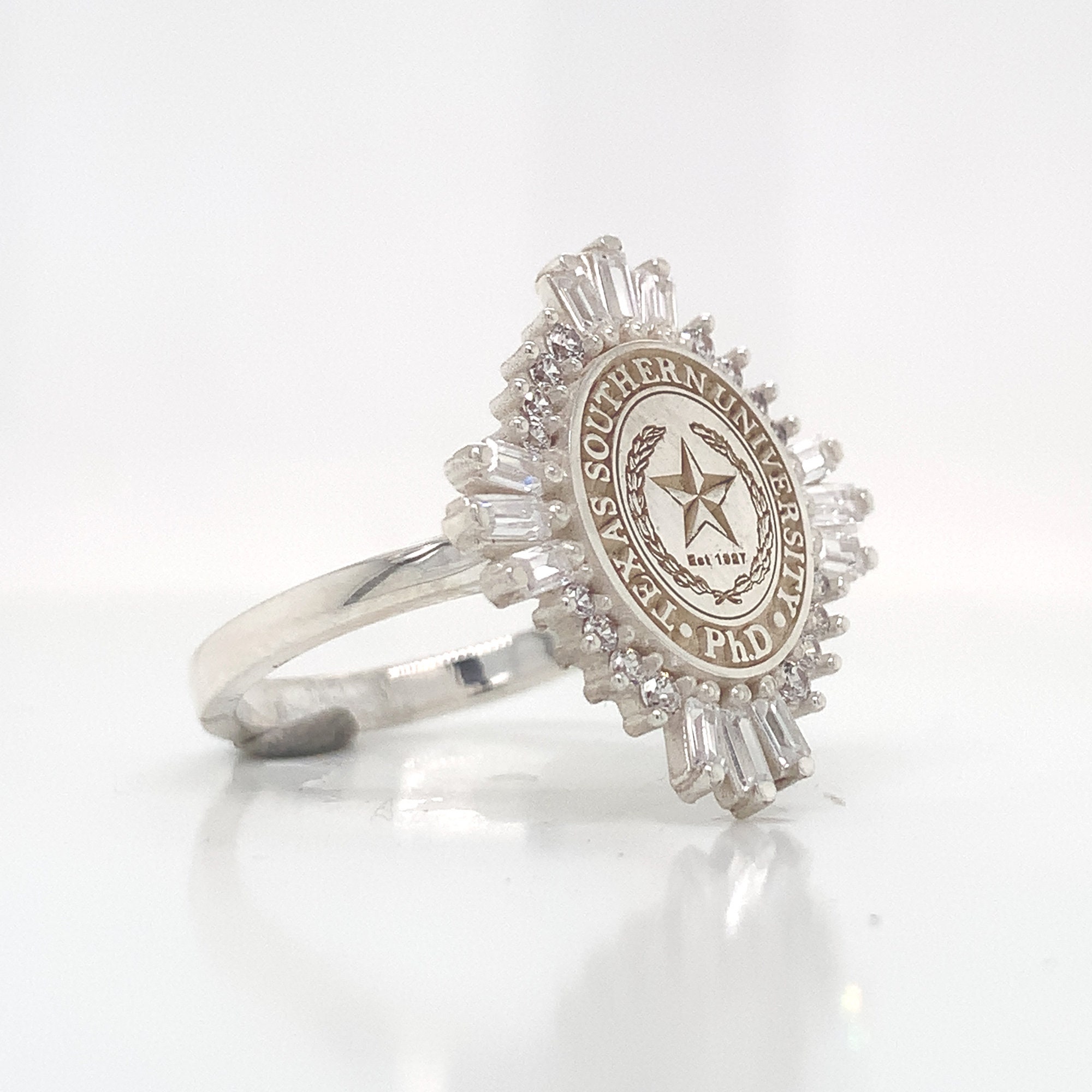 Personalized Ring University Ring College Ring Signet Ring - Etsy