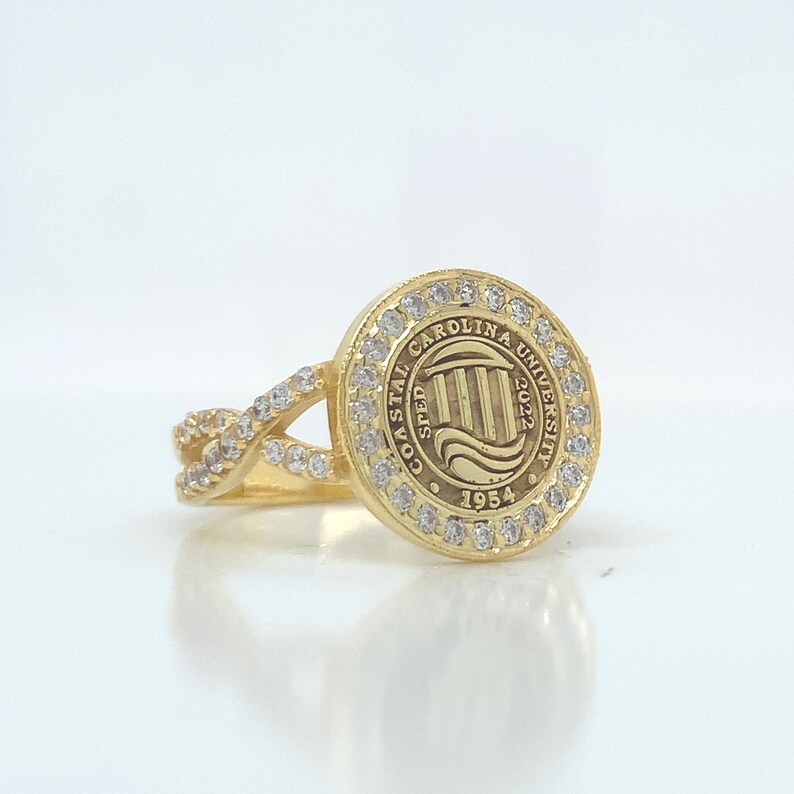 College Ring, University Ring, Graduation Gift, Graduation Ring, Woman ...