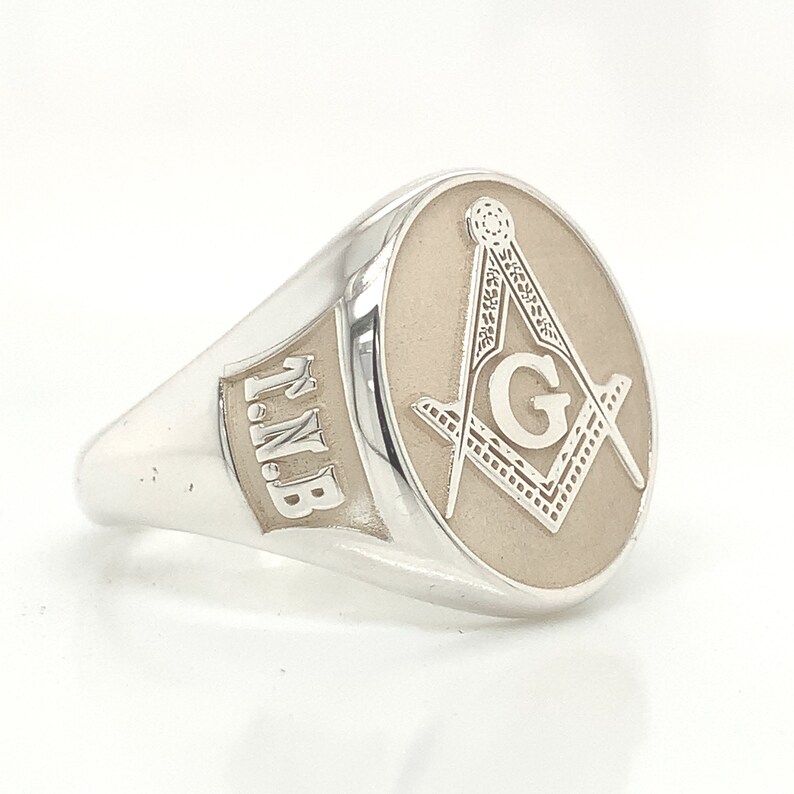 Masonic Rings Silver Masonic Rings Master Mason Rings Gold | Etsy