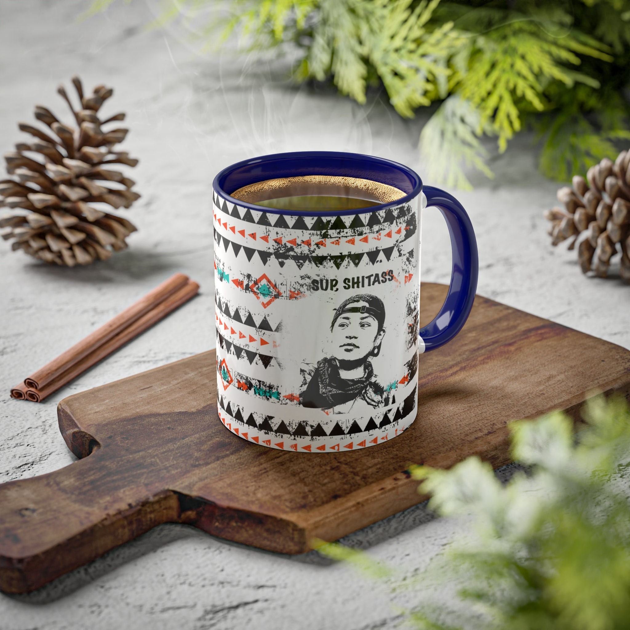 Sup Shtss Native American Mug Native Humor Colorful Mugs - Etsy