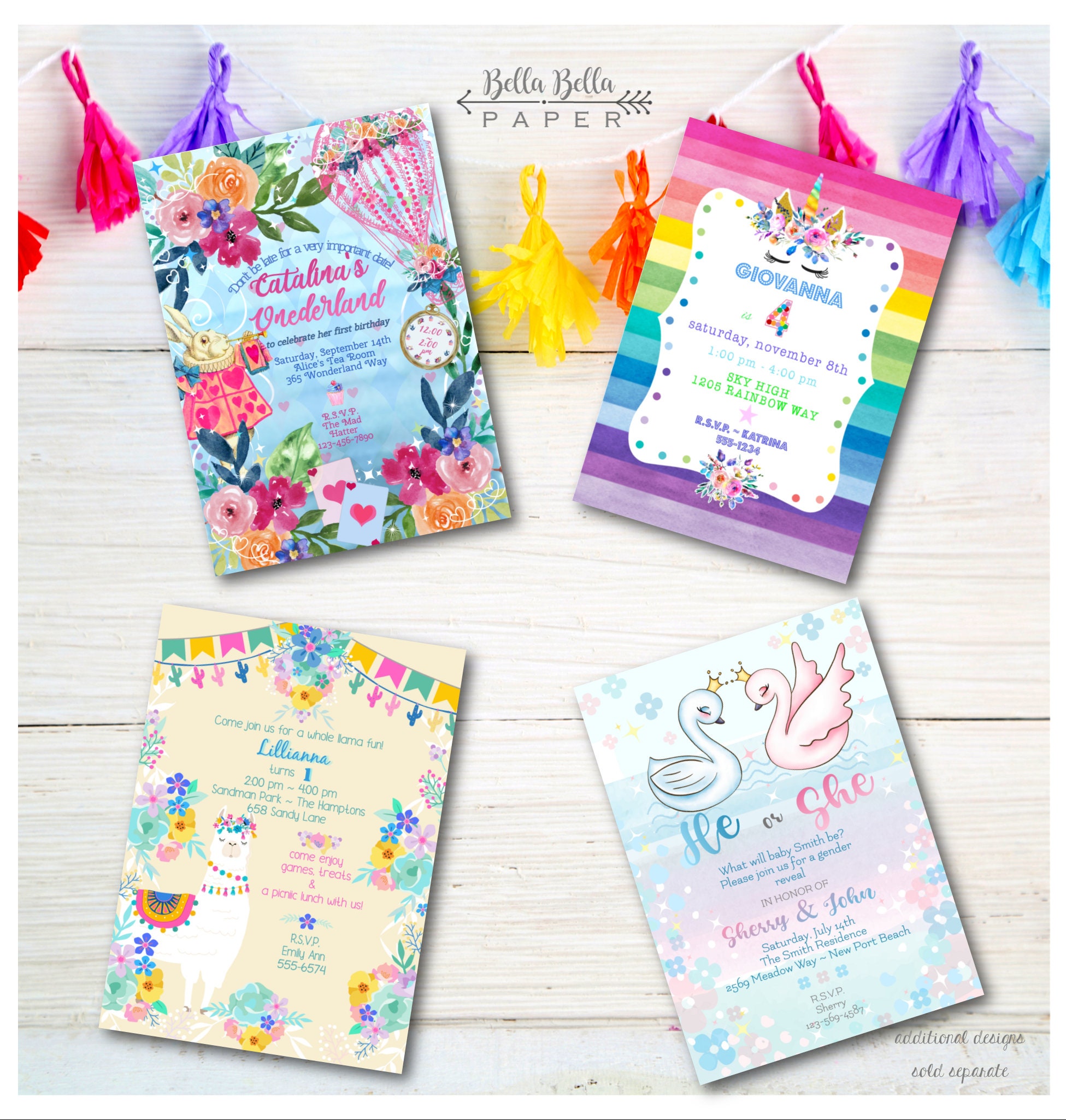 Dolphin Birthday Invitation, Under the Sea Party, Editable Template ...