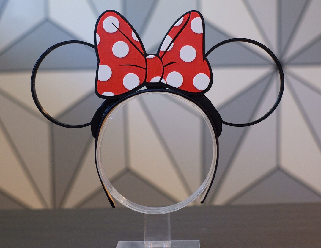 All About That Bow 3D Printed Mouse Ears - Etsy