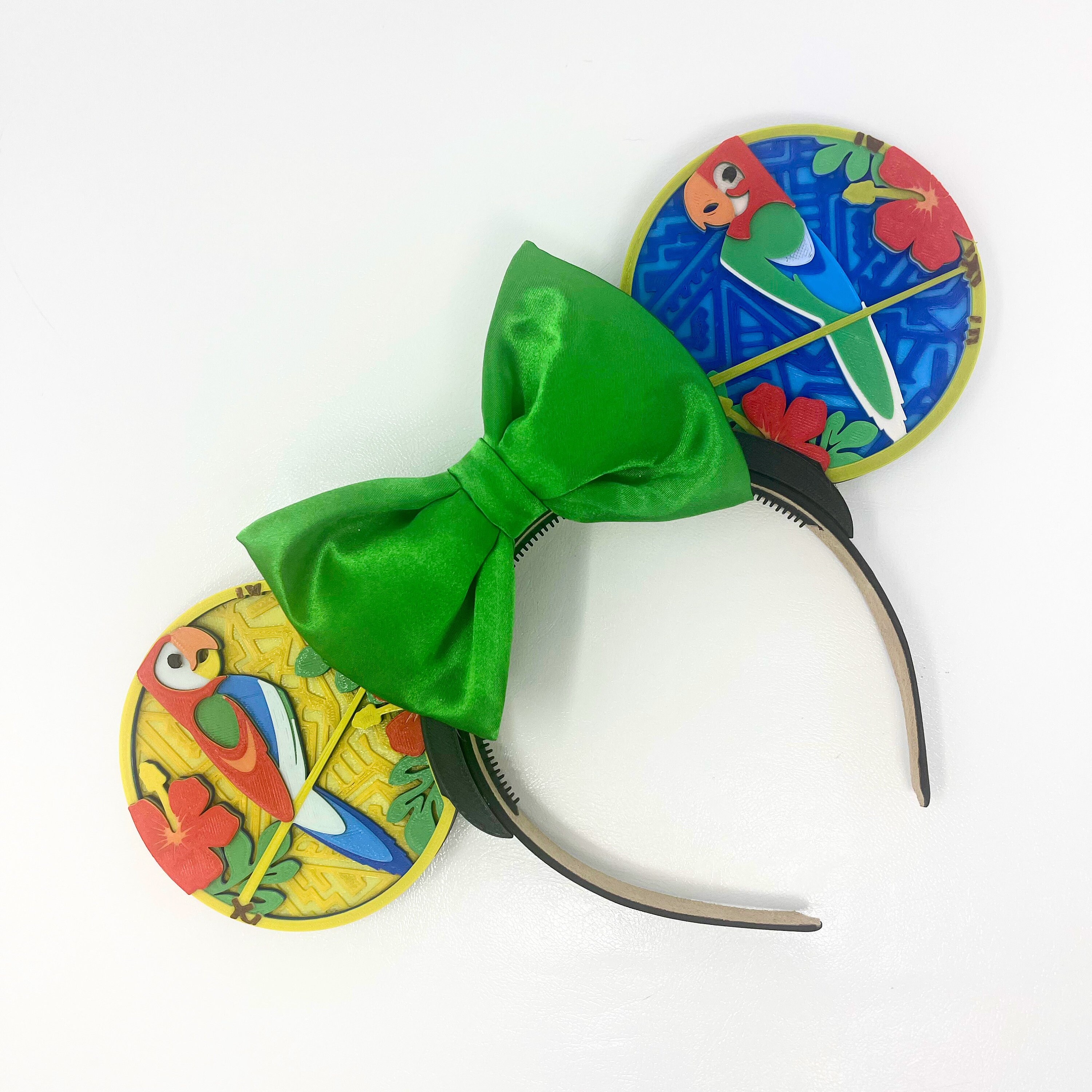 Enchanted Tiki Birds 3D Printed Mouse Ears - Etsy