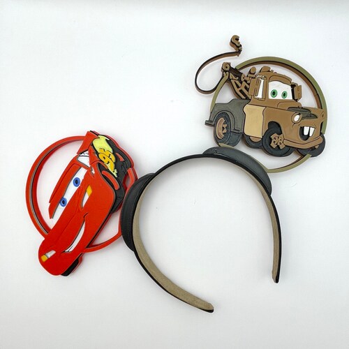 Cars Ears Cars Mickey Ears Mcqueen Mouse Ears Boy Mickey - Etsy