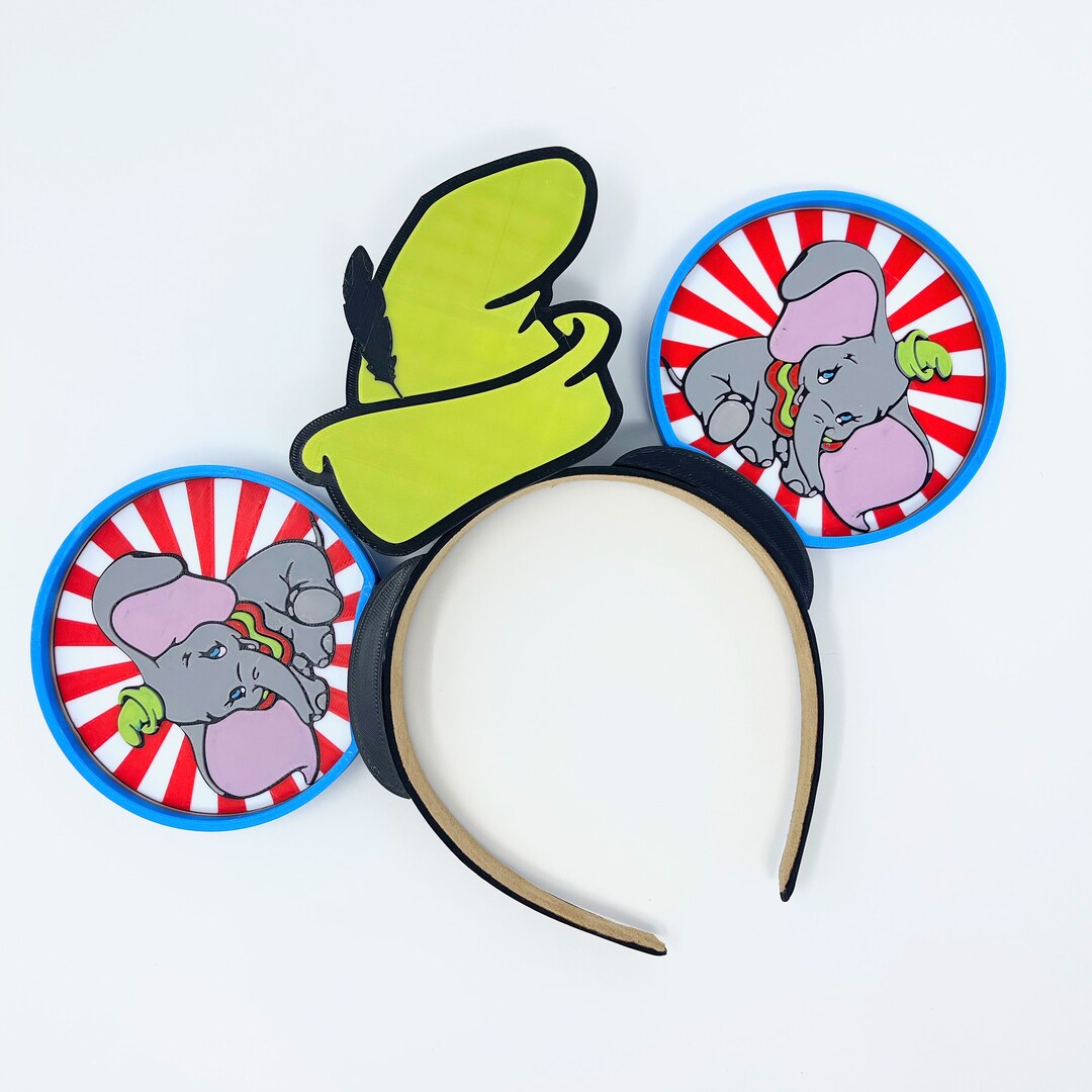 Flying Elephant 3D Printed Mouse Ears - Etsy