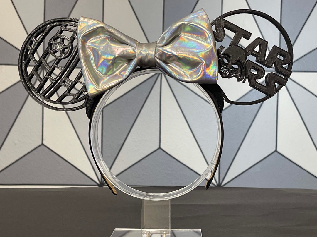 Death Star 3D Printed Mouse Ears - Etsy