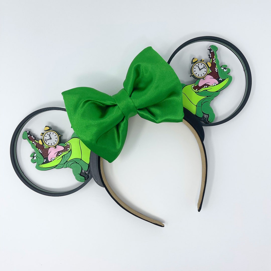 Ticktock Crocodile 3D Printed Mouse Ears - Etsy