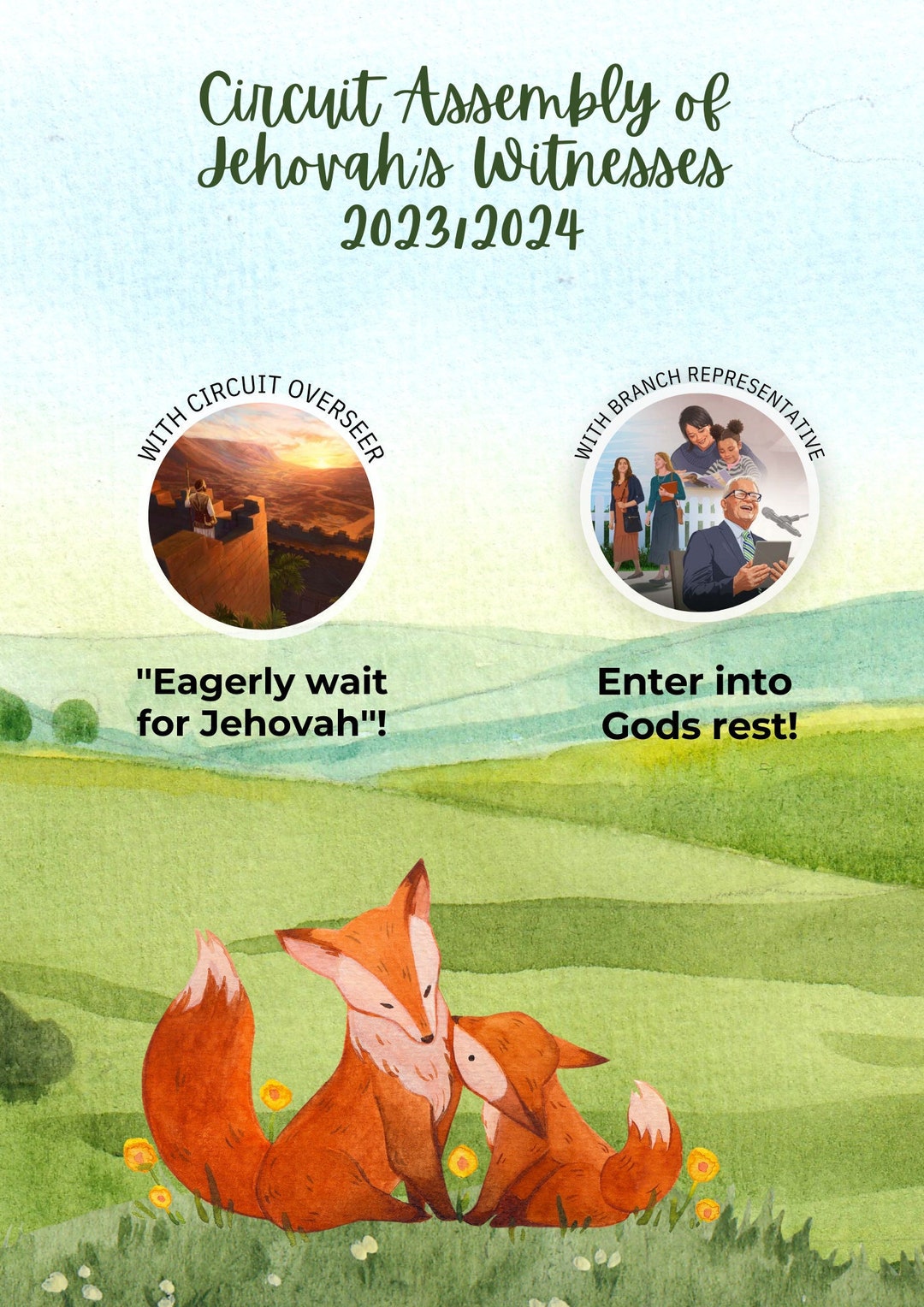 Workbook Circuit Assembly Jehovah's Witnesses 2023/2024 - Etsy