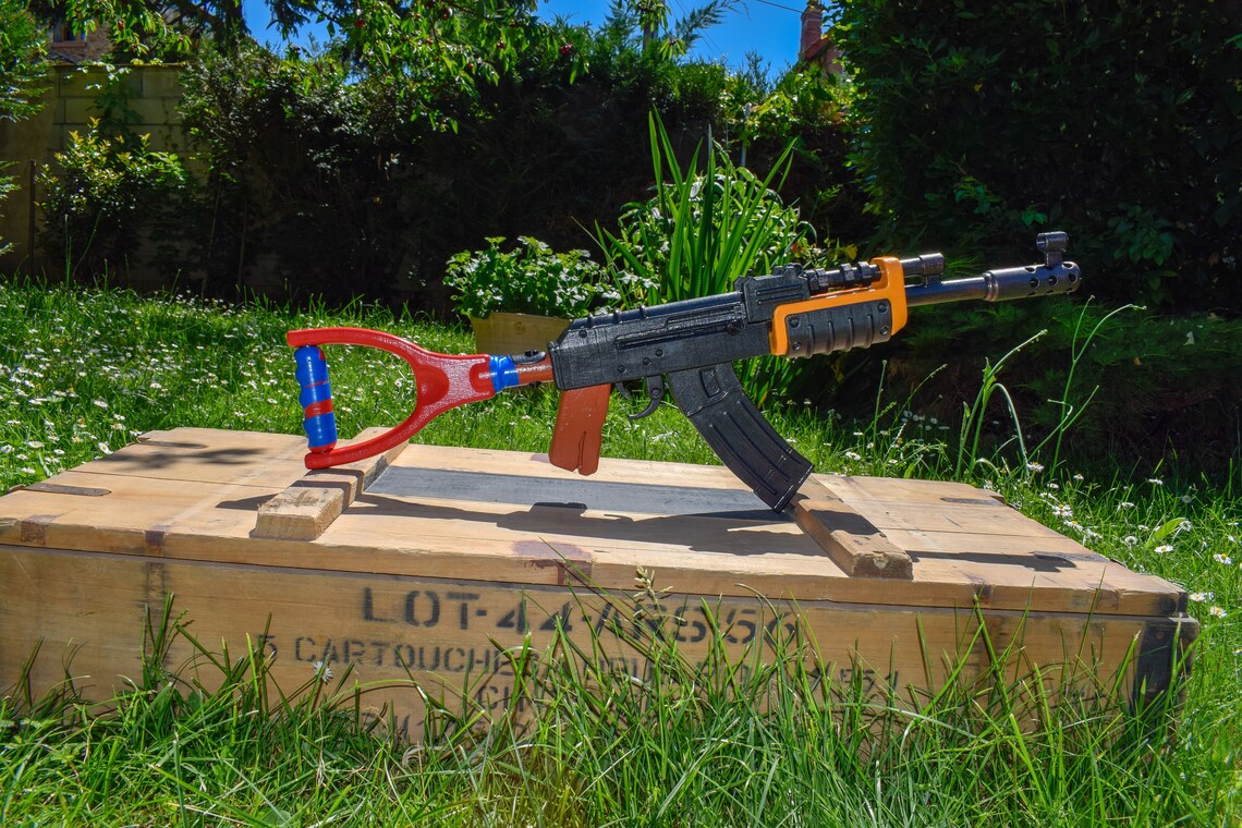 Rust Assault Rifle 3D Print | Etsy