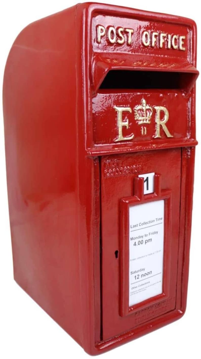 Black Irish Postbox - Etsy
