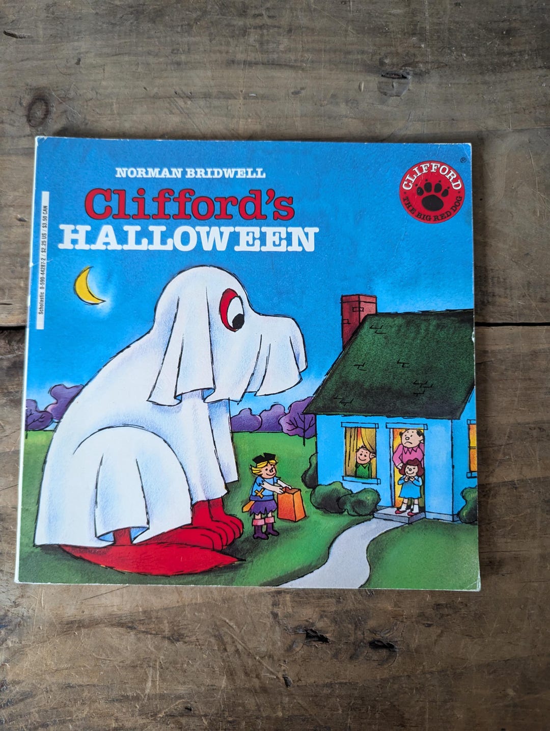 Clifford's HALLOWEEN, by Norman Bridwell, Scholastic 1986 - Etsy