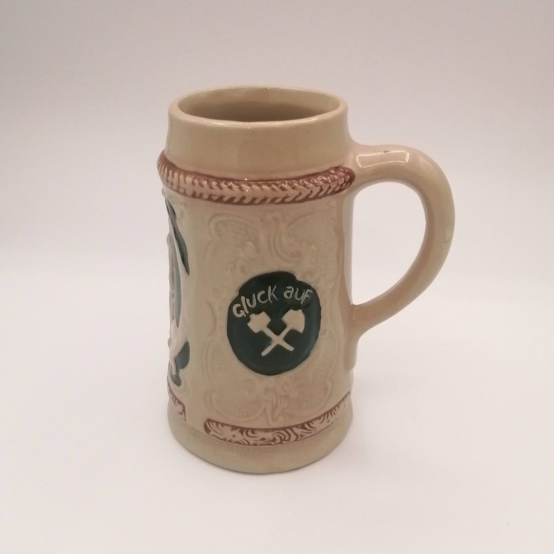 Vintage BEER STEIN gluck Auf, Made in Germany - Etsy