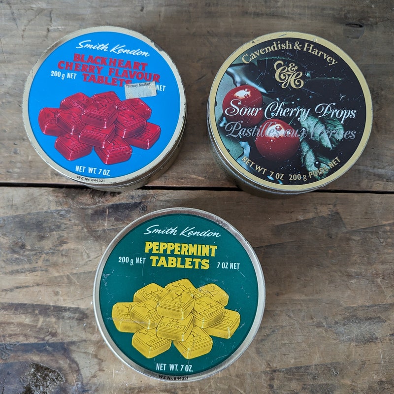 Vintage Candy Tin - Etsy