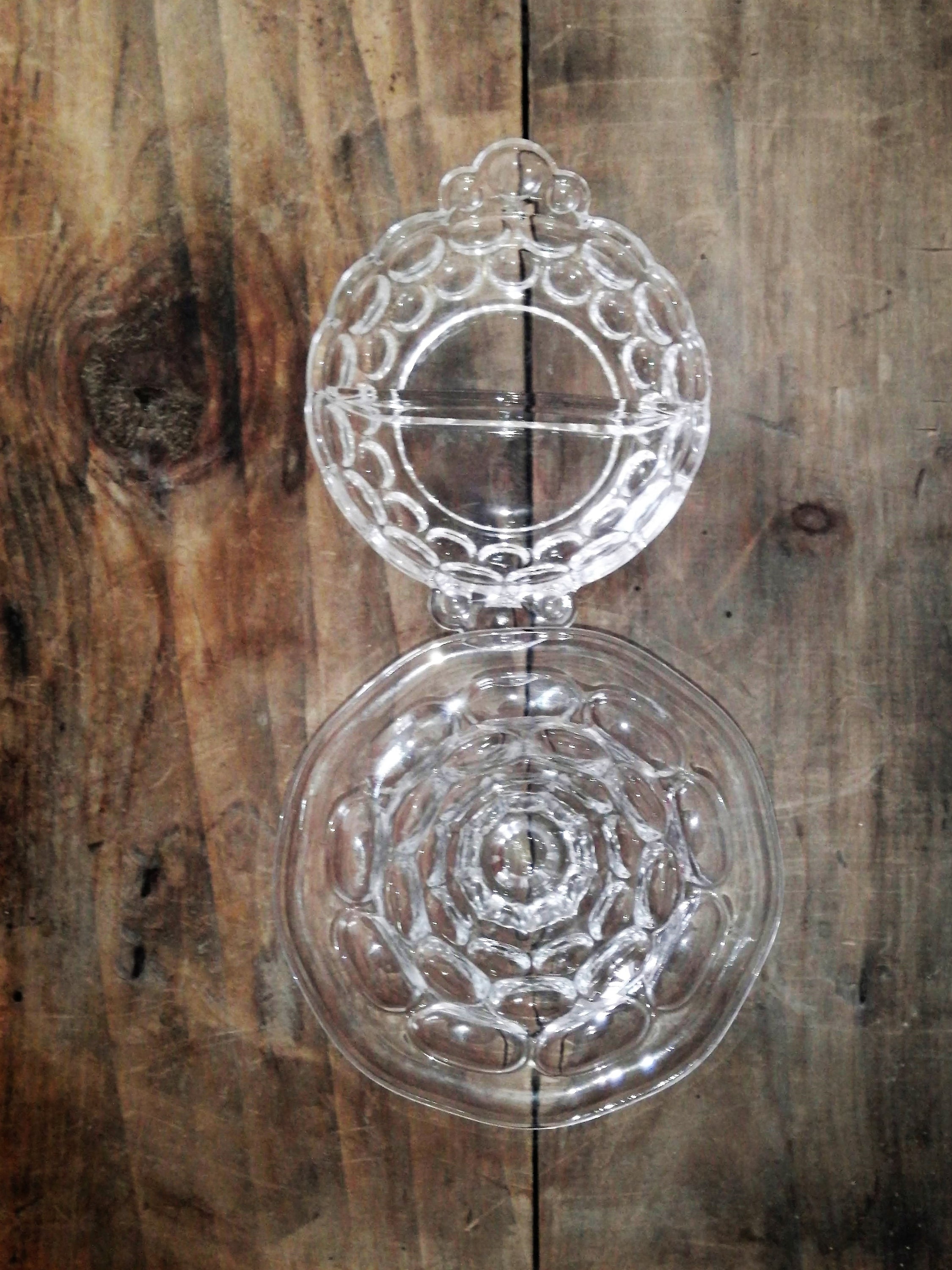 Vintage HEISEY Glass Whirlpool Pattern Pressed Glass Sweet - Etsy