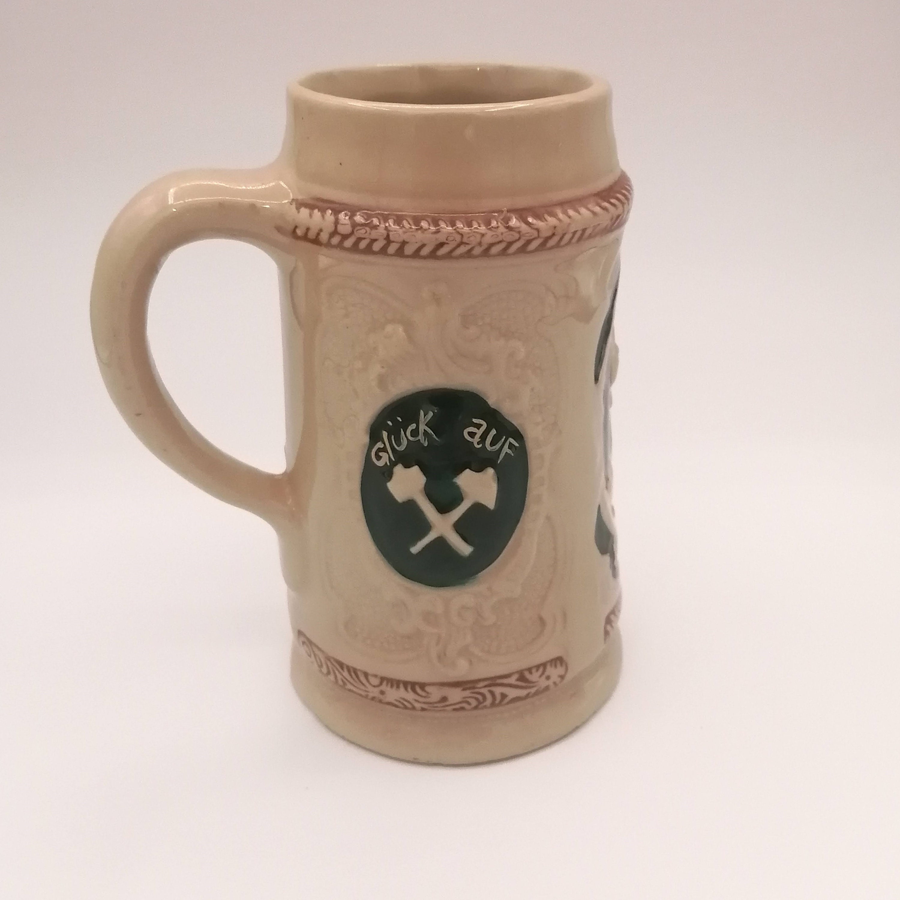Vintage BEER STEIN gluck Auf, Made in Germany - Etsy