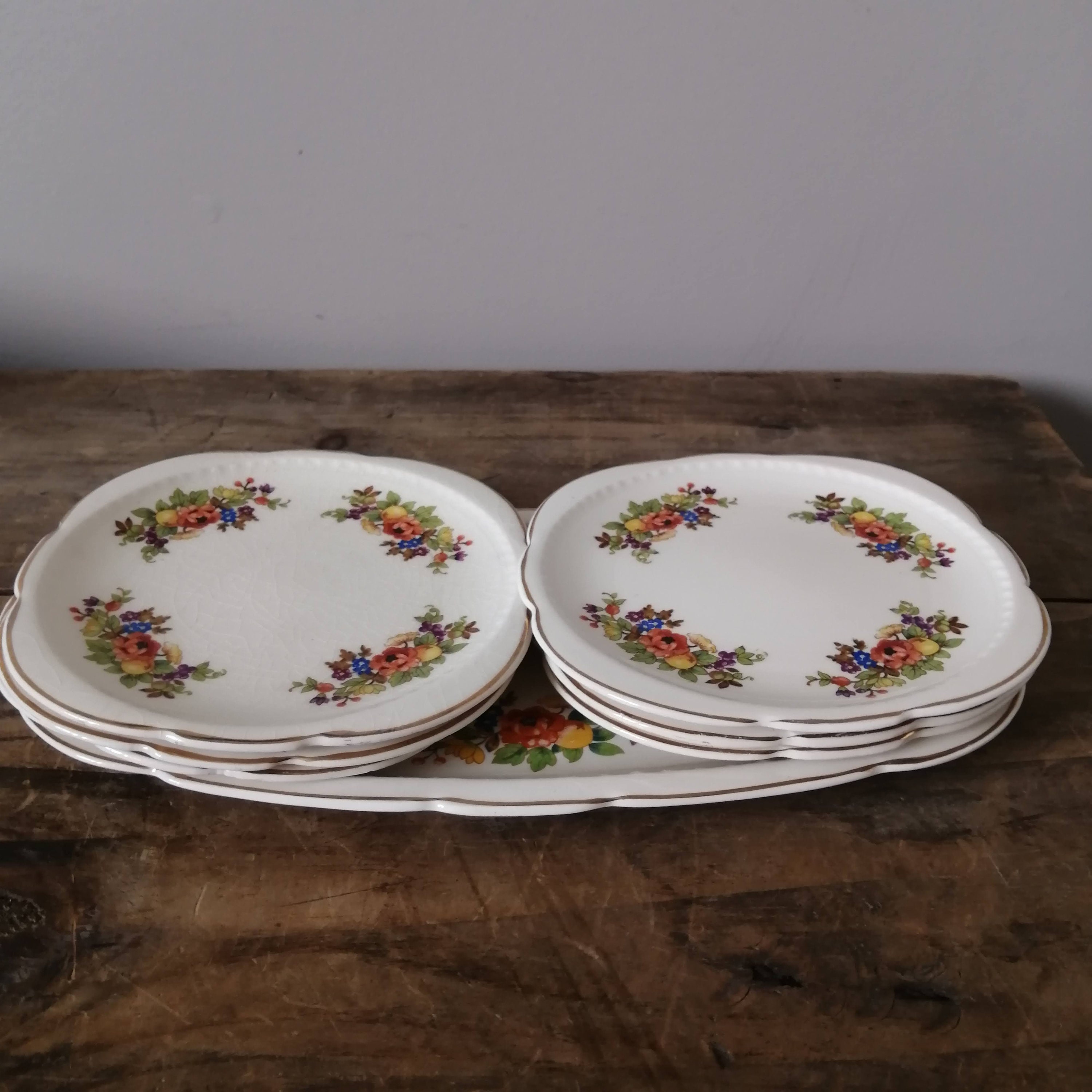 Vintage SWINNERTONS Tea Set 'majestic VELLUM' Small - Etsy UK