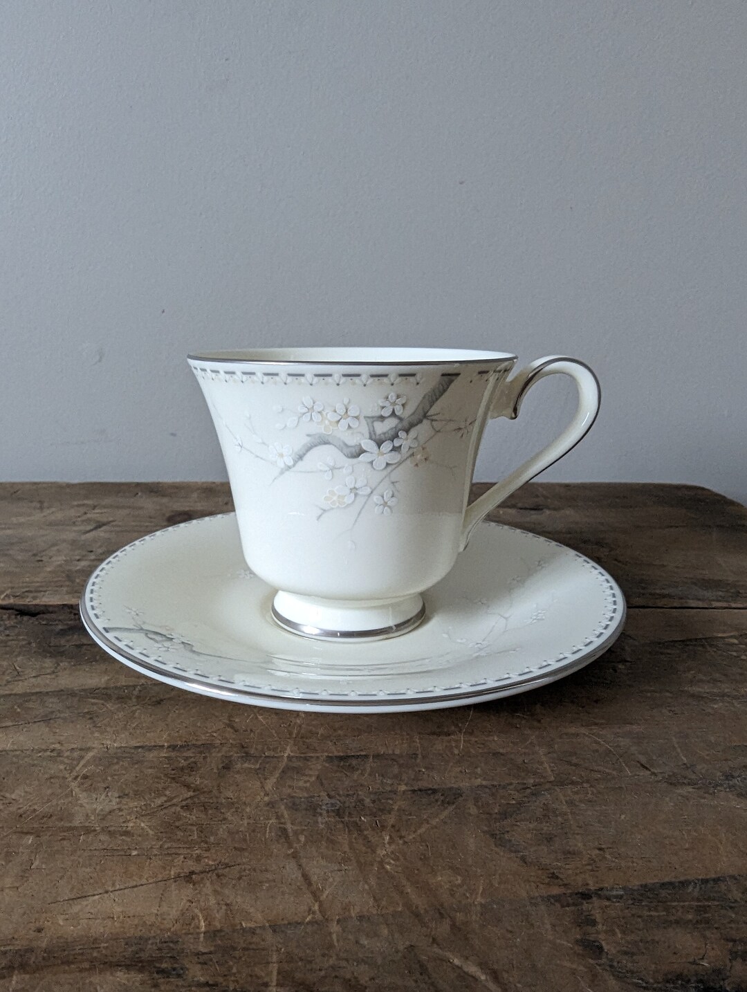 ANGELA Tea Cup and Saucer, Romance Collection by ROYAL DOULTON, Fine ...