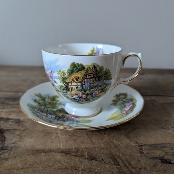 Cottage Tea Cup - Etsy