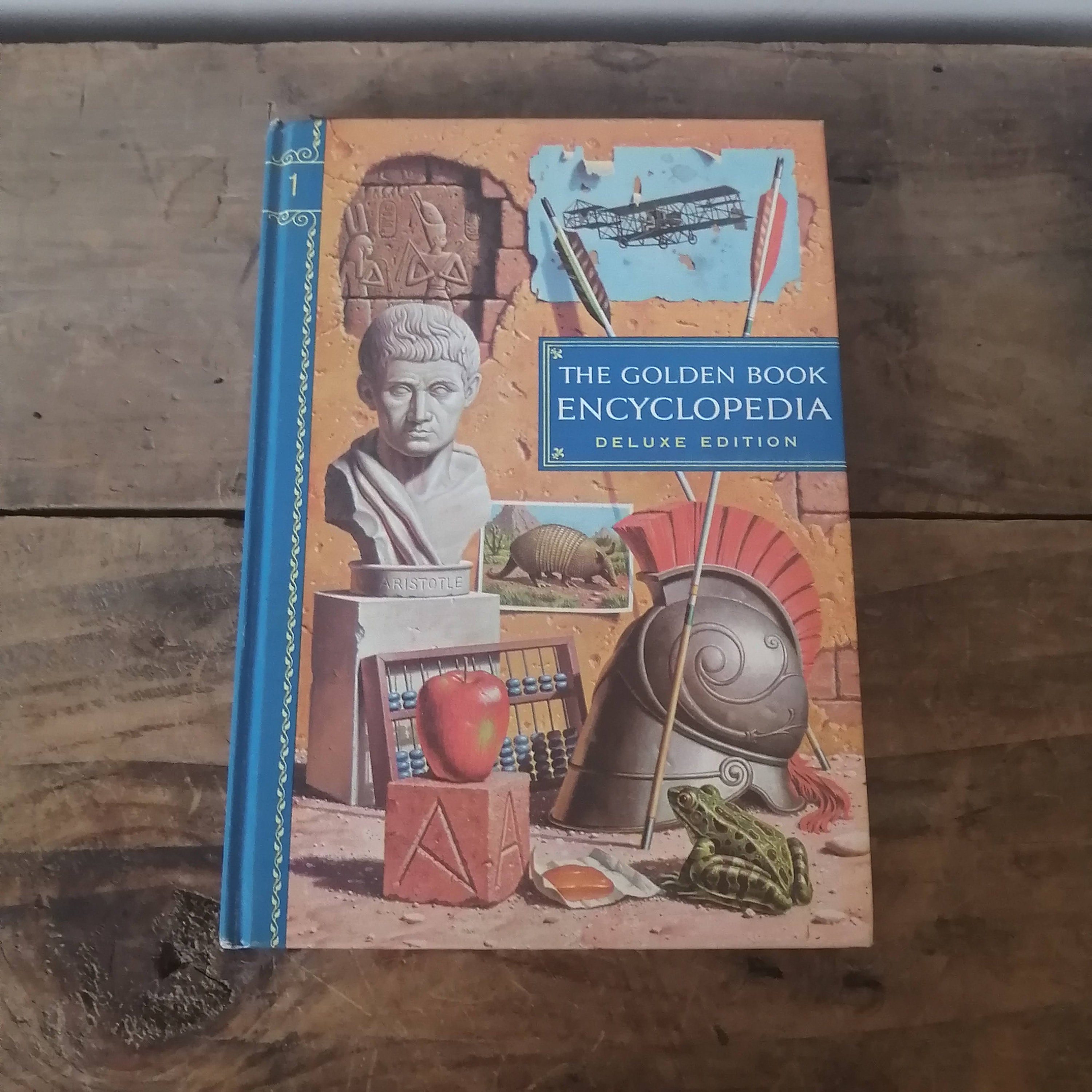 Vintage Children's GOLDEN Book ENCYCLOPEDIA, Volumes 1-4, Sold ...