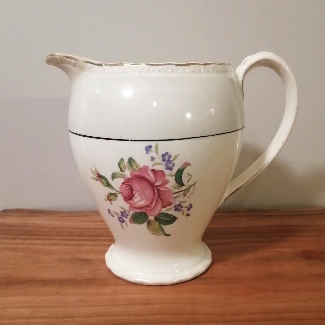 VINTAGE WATER JUG, Myott England 1930's - Etsy