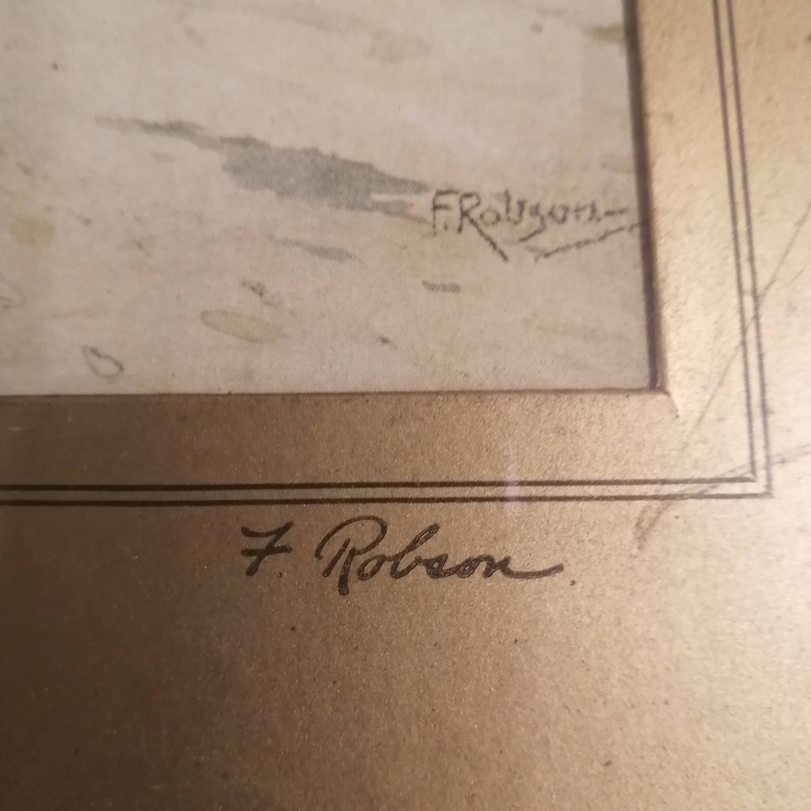 Antique Artwork by Featherstone ROBSON, the City Cross, Winchester ...